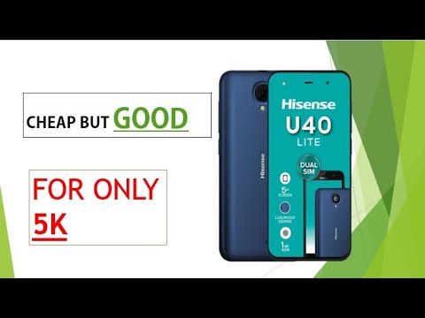 GOOD AND AFFORDABLE Hisense U40 Lite @5K - YouTube