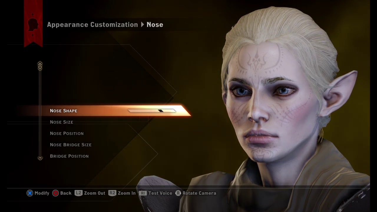 Dragon Age Inquisition: Elf Sliders - YouTube