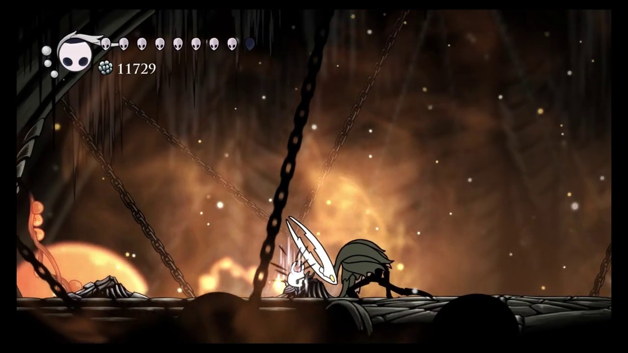 The Hollow Knight boss fight - YouTube