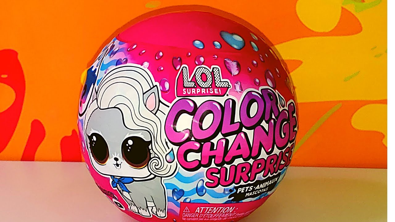 LOL Surprise Color Change Pets - YouTube