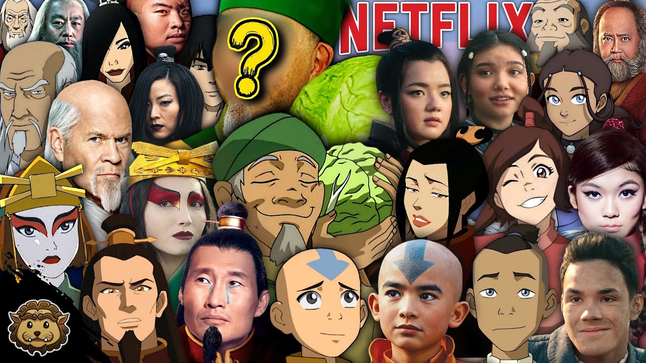 The FULL Netflix Avatar Cast... RANKED! - YouTube
