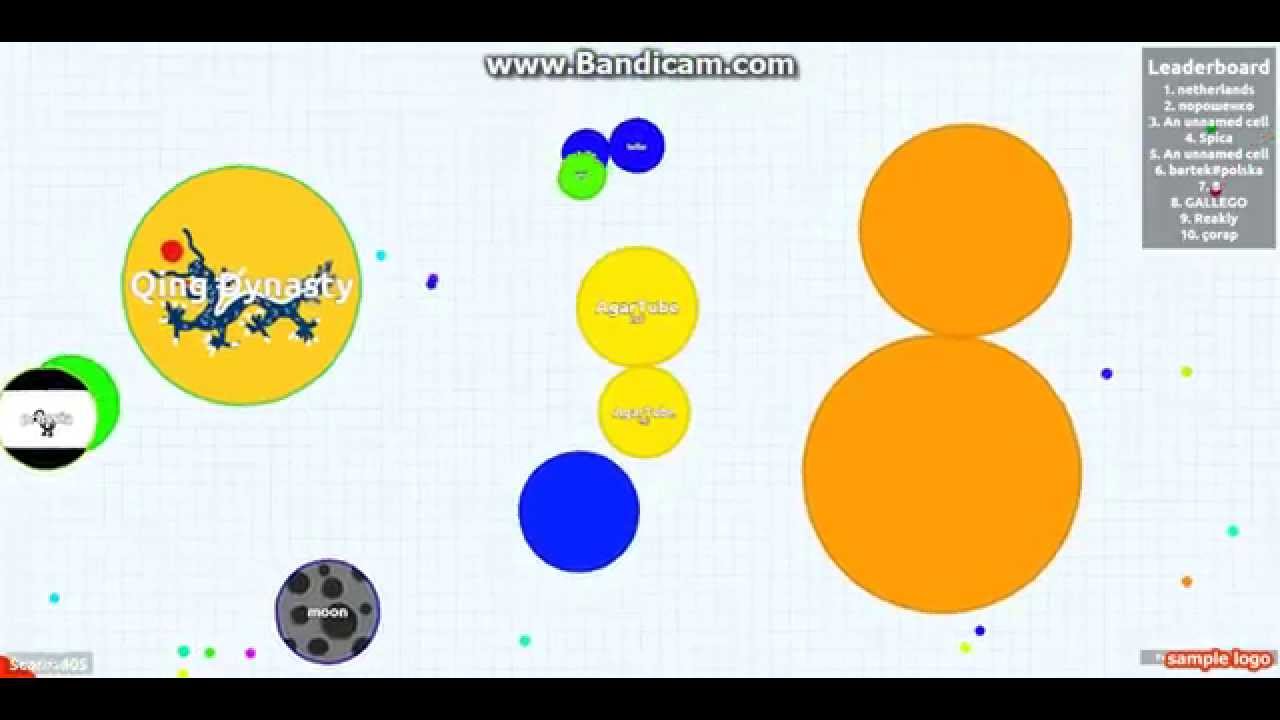 Agar.io my first video !! ( AgarTube ) - YouTube