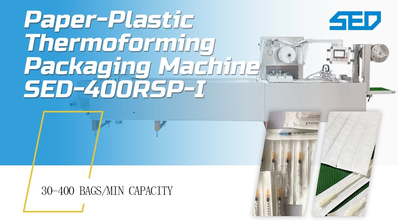 Automatic Paper-Plastic Thermoforming Packing Machine(Four-Sided Seal ...