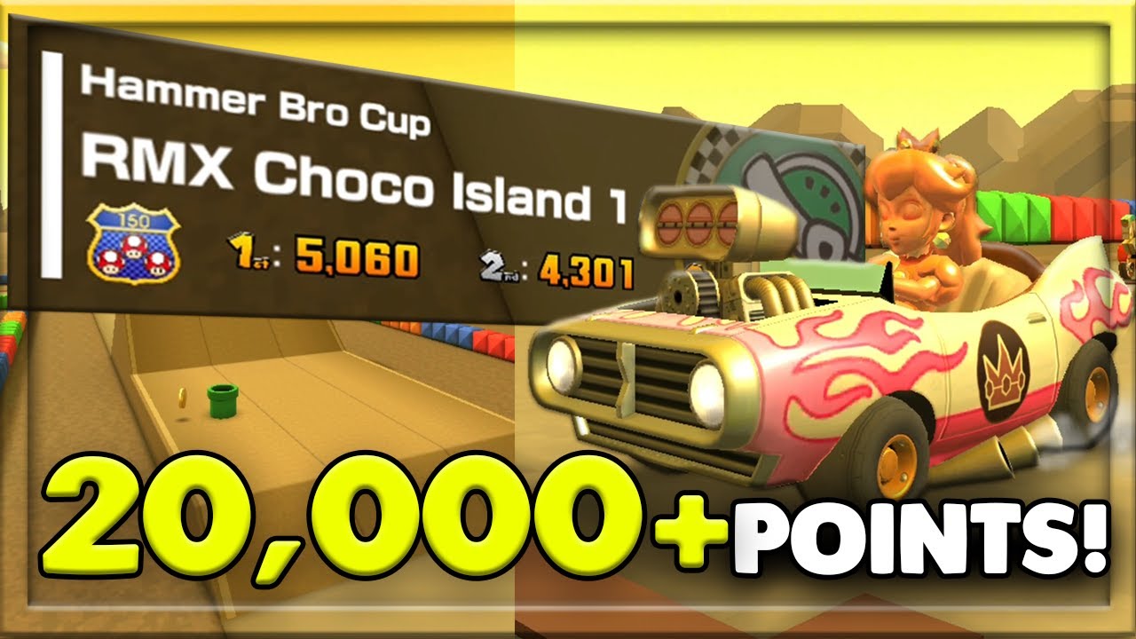 HOW TO NONSTOP COMBO RMX CHOCO ISLAND 1?! - MARIO KART TOUR - YouTube