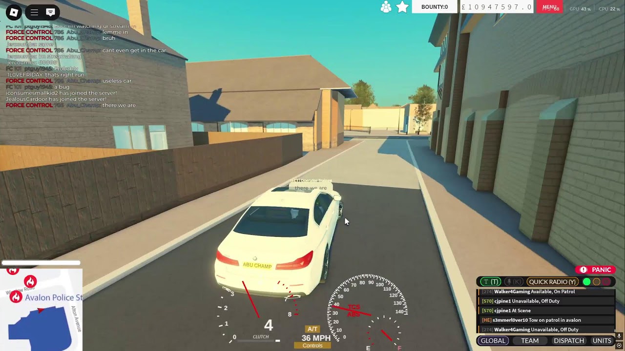 ARV Shift UK:RC Redwood County #roblox #redwoodcounty #police #firearms ...