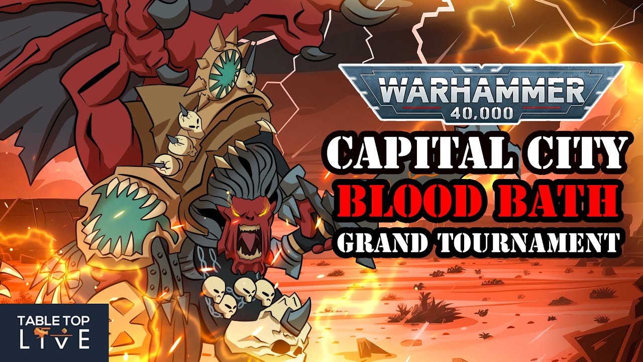 Capital City Blood Bath GT - Warhammer 40k Tournament - Day 2 - YouTube