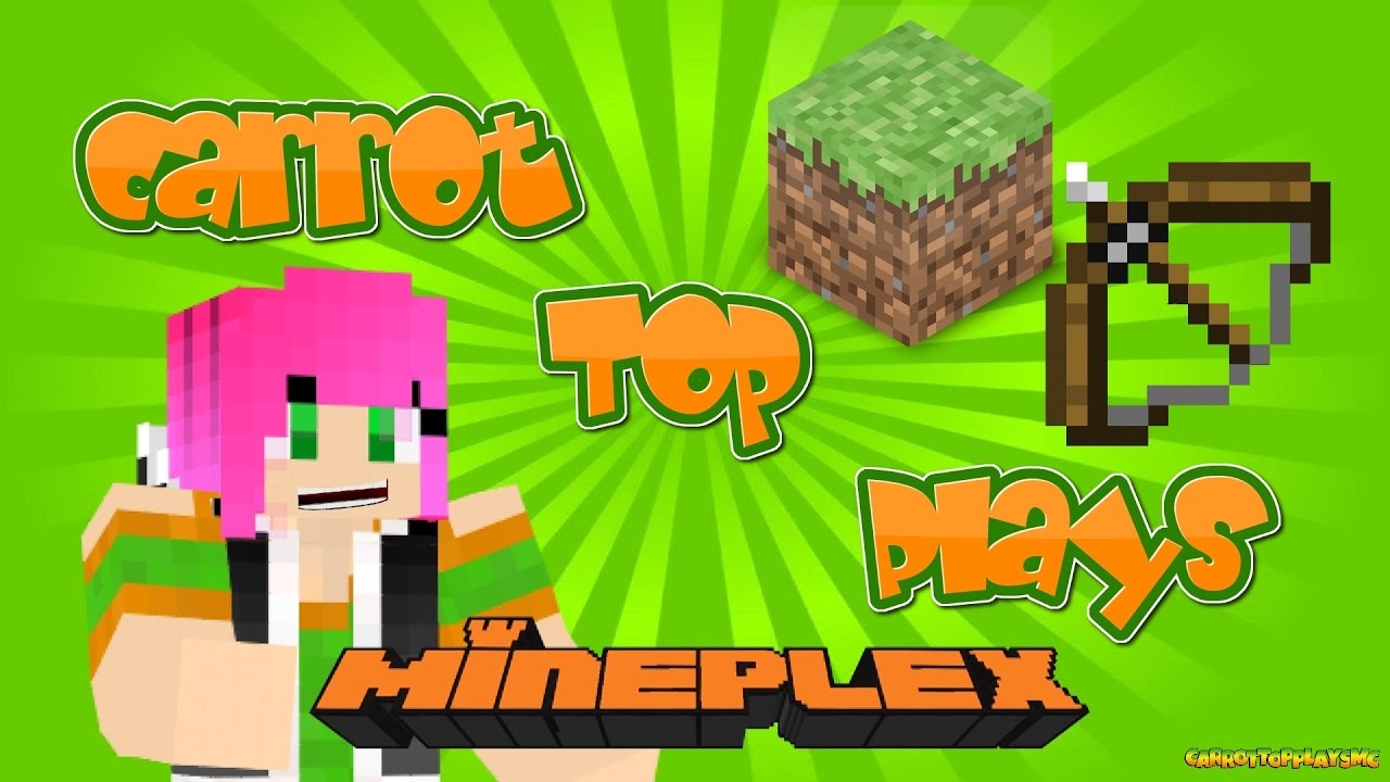 Carrot Top Plays | Block Hunt | Mineplex - YouTube