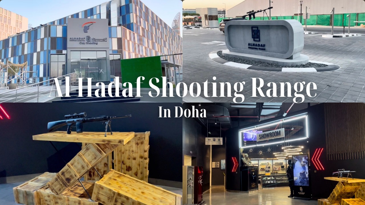 Al Hadaf Shooting Range vlog | Things to do in Qatar - YouTube