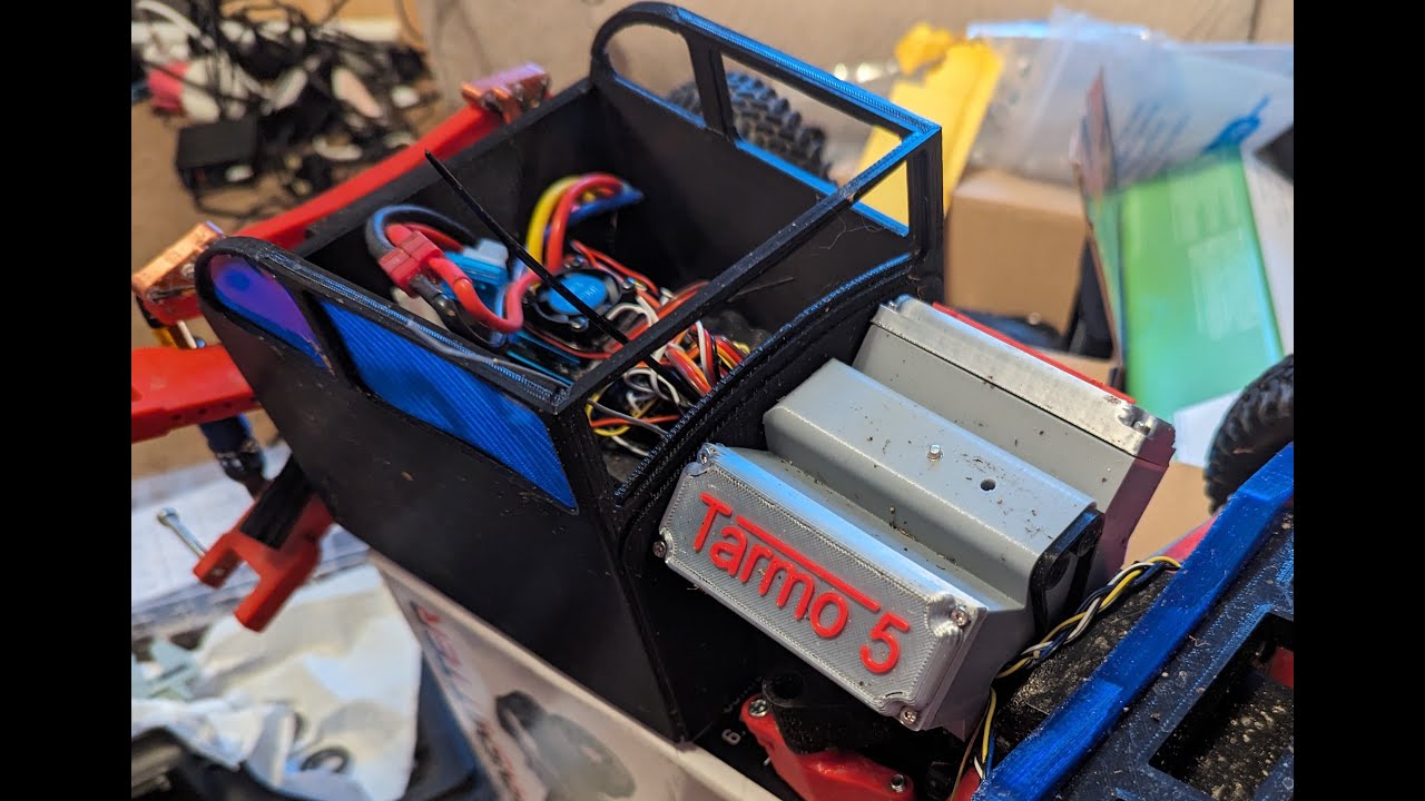 RatRod style shell for my Tarmo5 - YouTube