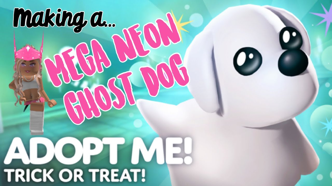 J&F Playz - Making a... MEGA NEON GHOST DOG!! @PlayAdoptMe #adoptme # ...