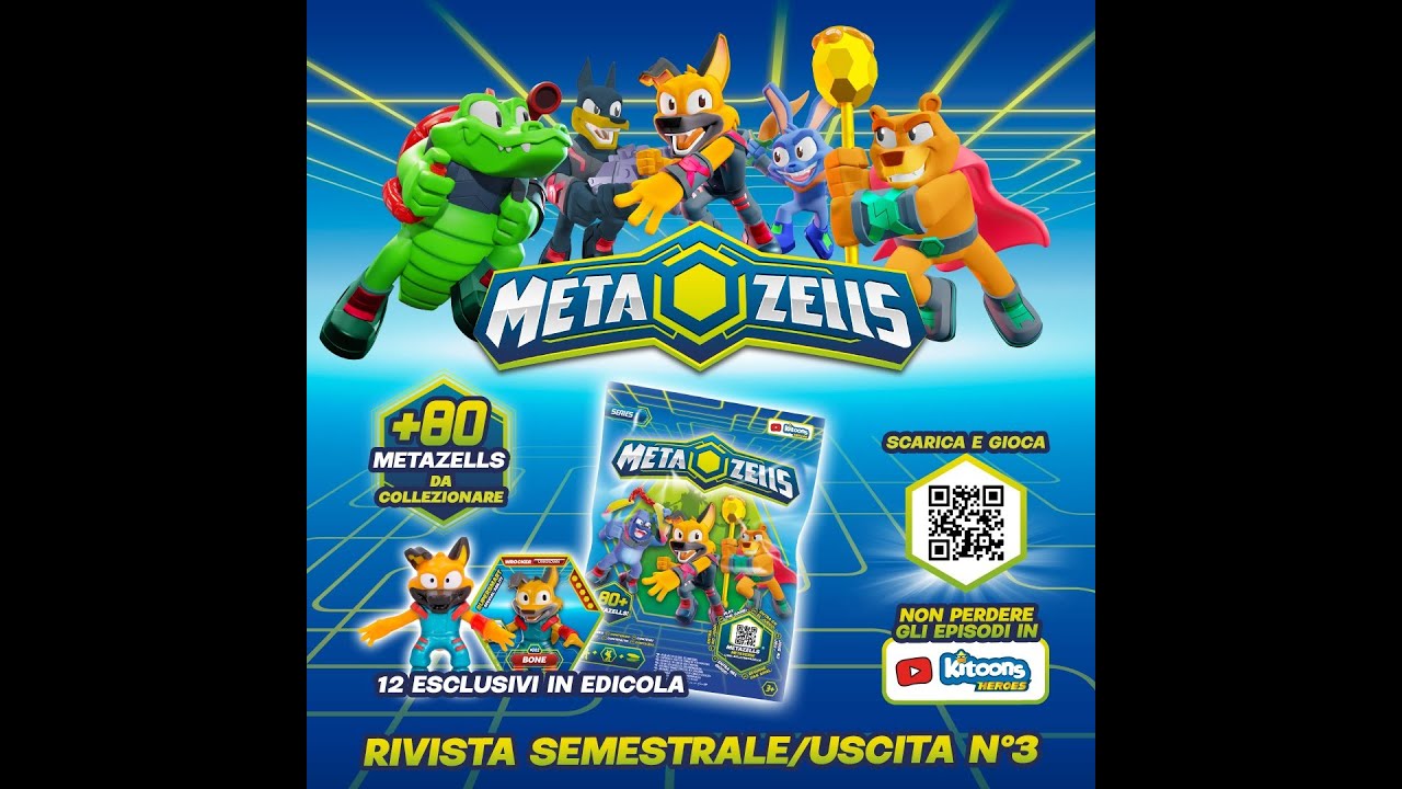 Sono finalmente arrivati i Metazells, 80 animali guerrieri tutti da ...