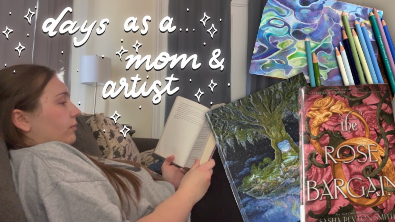 days in my life as a micro artist & sahm - YouTube
