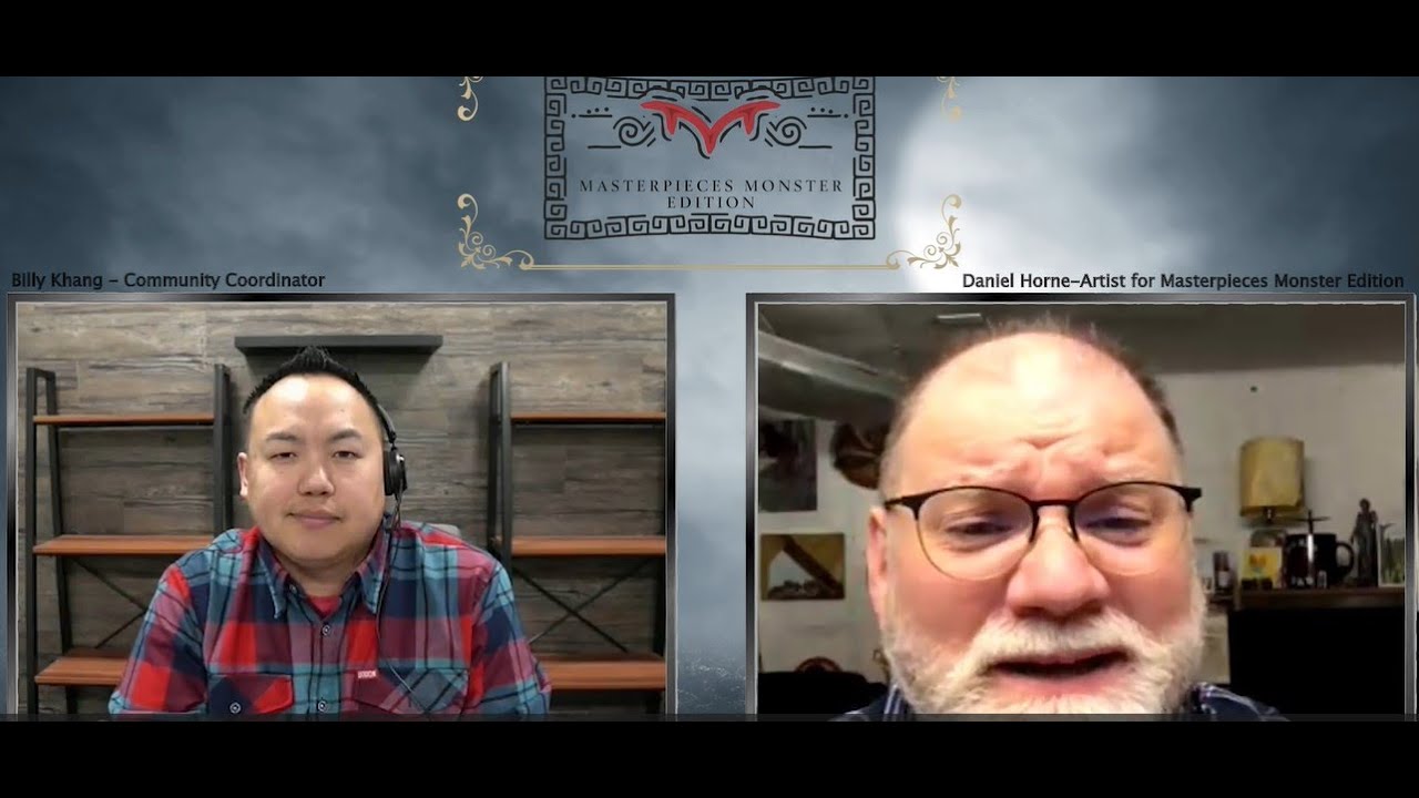 Masterpieces Monster Edition Artist Interview with Daniel Horne-Upper ...