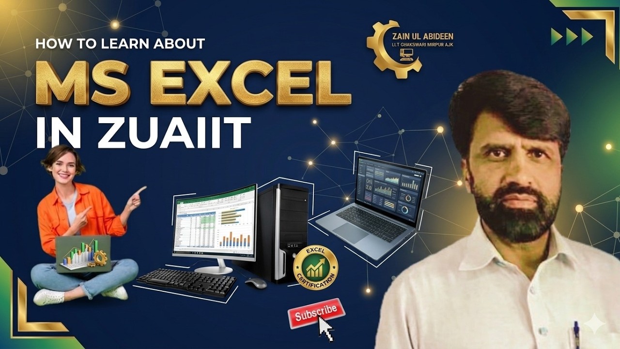 MS Excel Product & Countifs Formula by ZUAIIT 2025 - YouTube