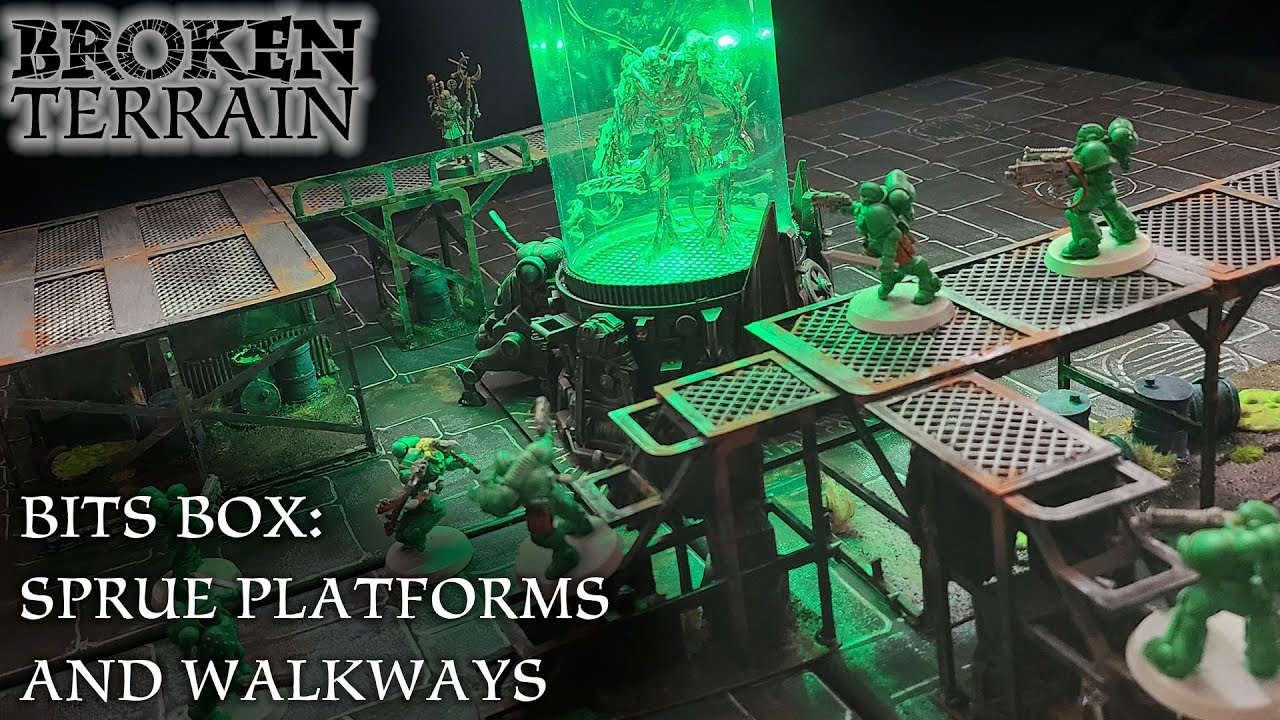 Bits Box: Sprue Platforms and Walkways - YouTube