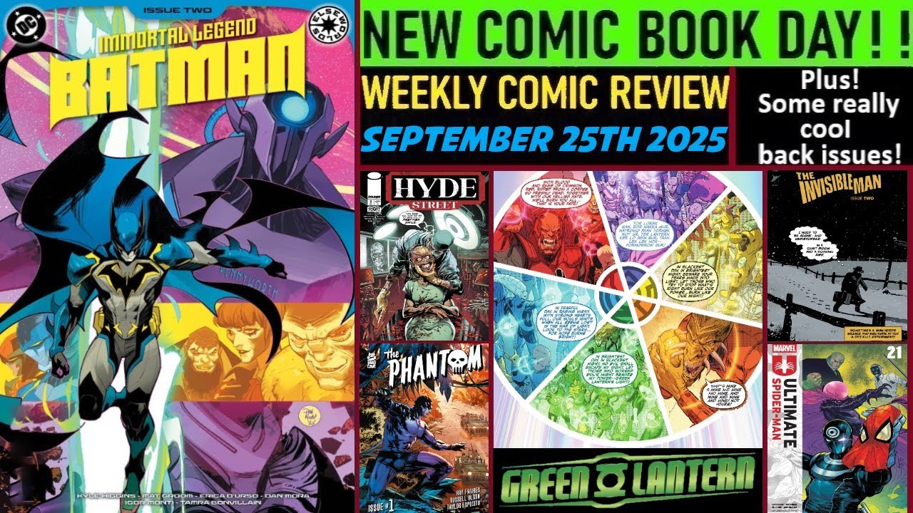 The Best Comic Books of the Week! | September 25th 2025 - YouTube