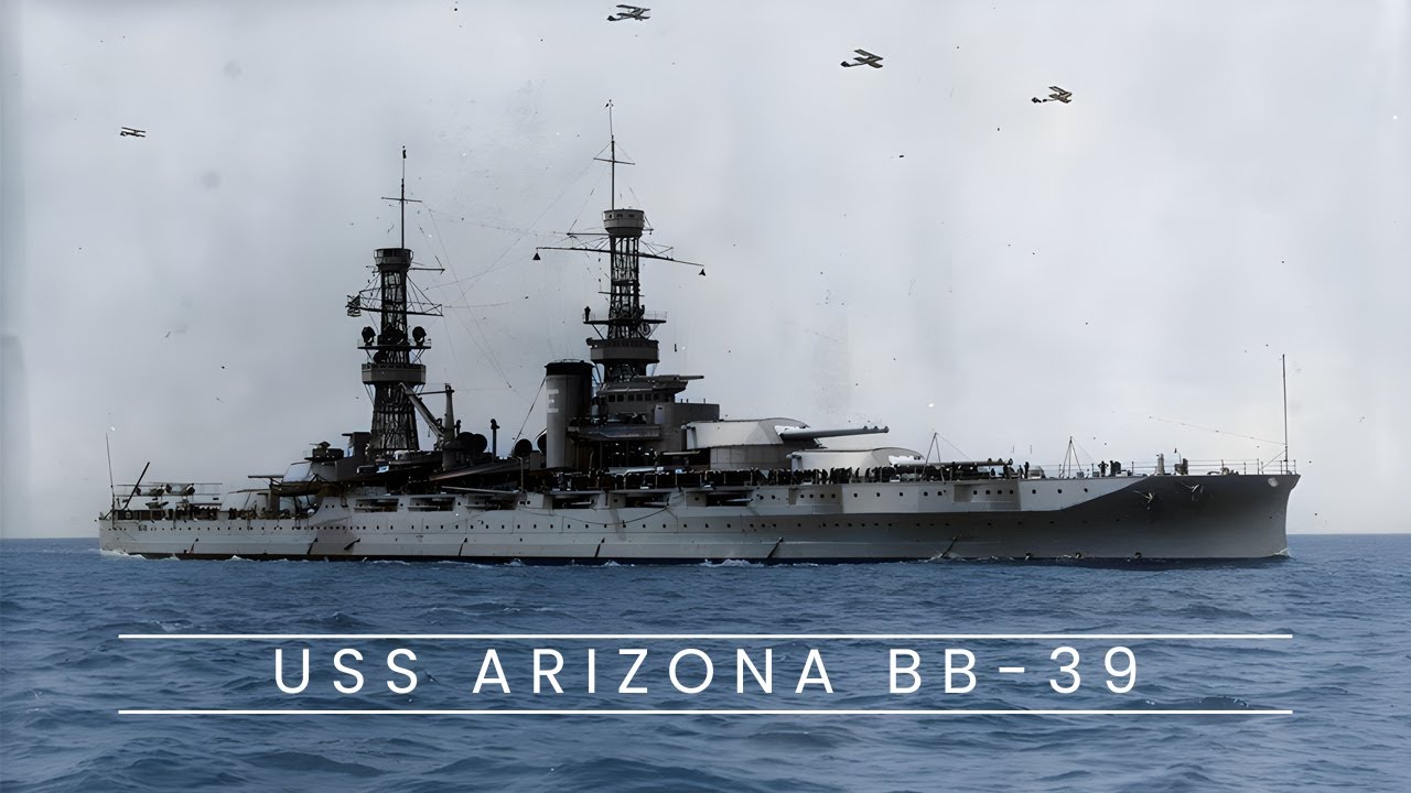 USS Arizona BB-39 (Battleship) - YouTube