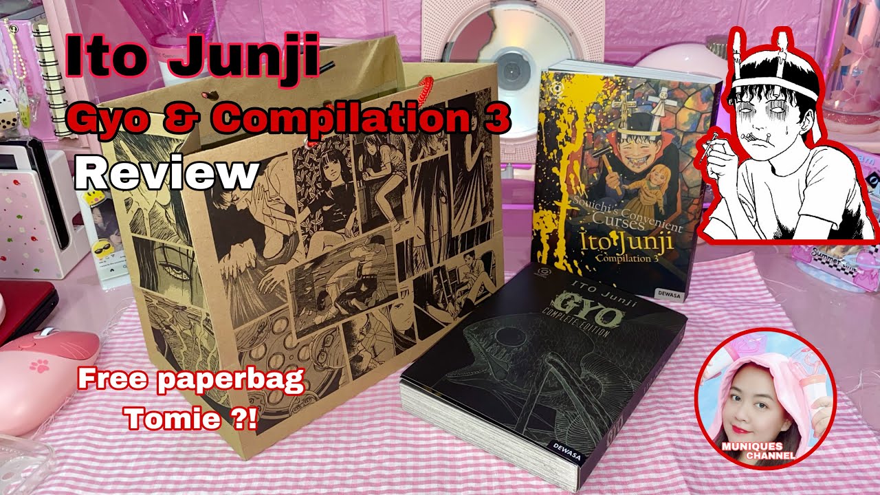 Bahas Komik Ito Junji Compilation 3 & Gyo Free Paperbag Tomie ...