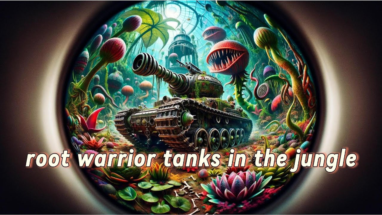root warrior tanks in the jungle - YouTube