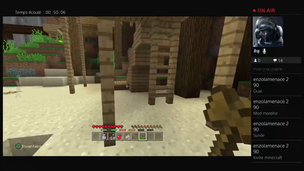Minecraft PVP LIVE - YouTube