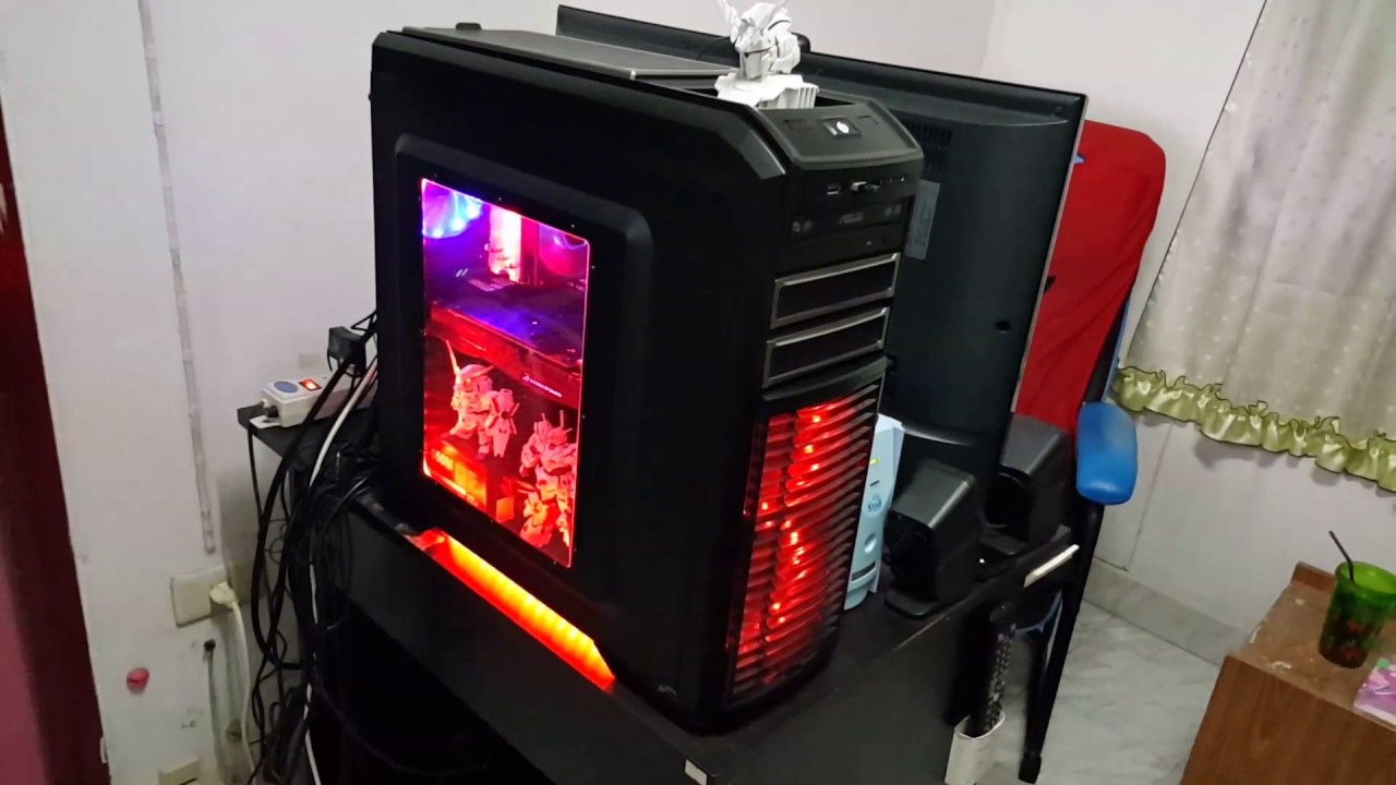 McPc : Custom LED RGB Case - YouTube