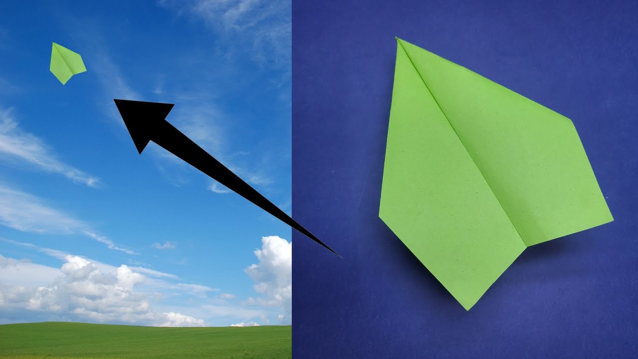 How To Make Paper Airplane Easy that Fly Far and Win At School | BEST ...