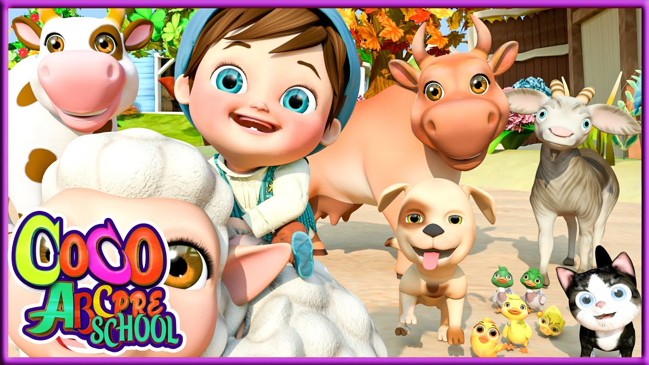 Old MacDonald's Animal Antics - Kids Songs | best nursery rhymes | Coco ...