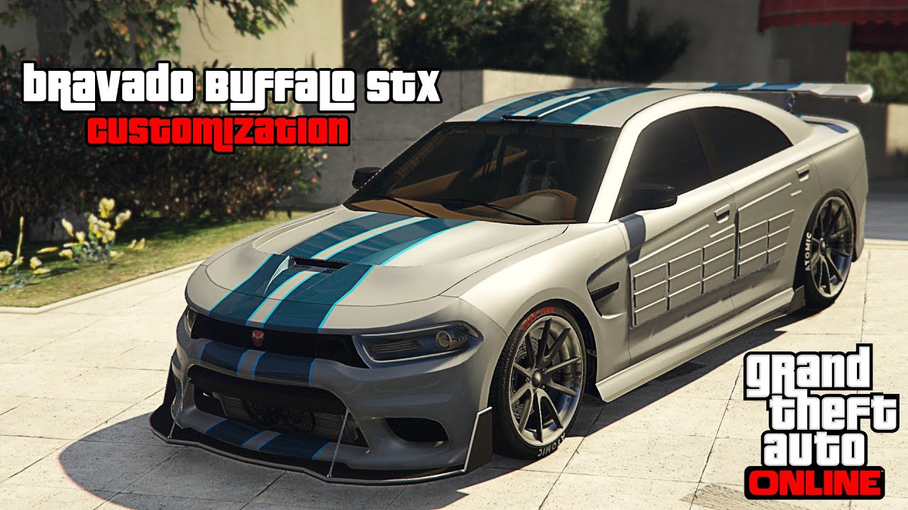 GTA5 Online - Bravado Buffalo STX Customization (Dodge Charger) - YouTube