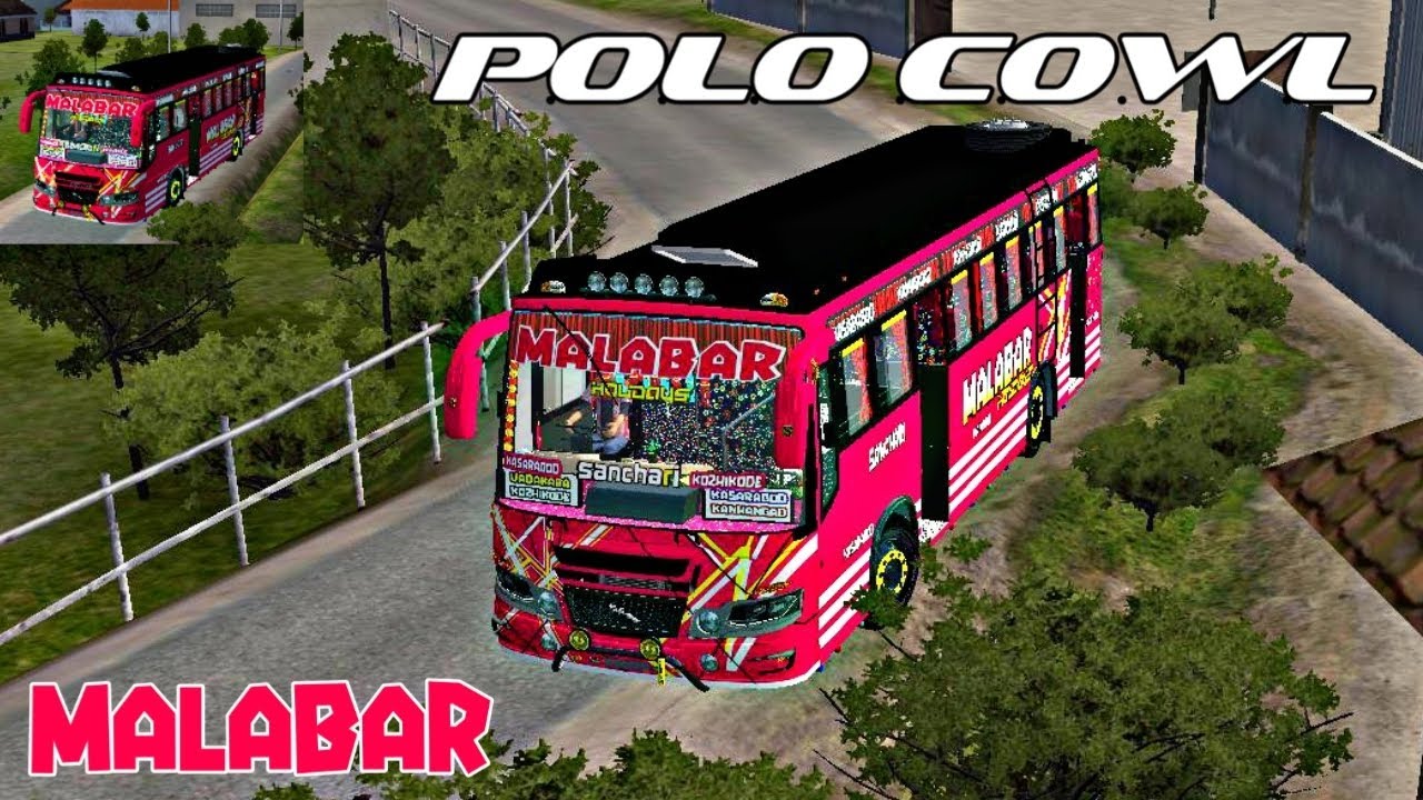Akbda polo cowl private bus mod concept livery released - YouTube