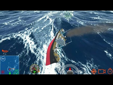 Cargo Streamer Ship vs Big waves and strong wind 🚢🆚🌊🌬😱💪 - YouTube