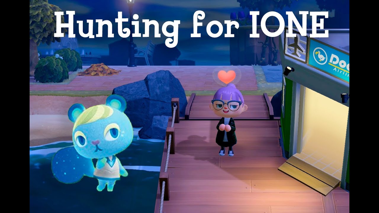 First Villager Hunt - Hunting for Ione - Animal Crossing New Horizons ...