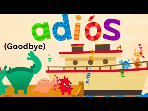 🇪🇸Endless Spanish ADIOS / GOODBYE Learn Spanish + English Translation ...