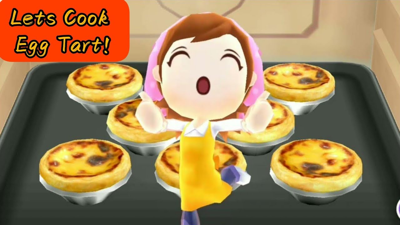 Cooking Mama Lets Cook! EGG TART |#cookingmamagame #cookinggames - YouTube