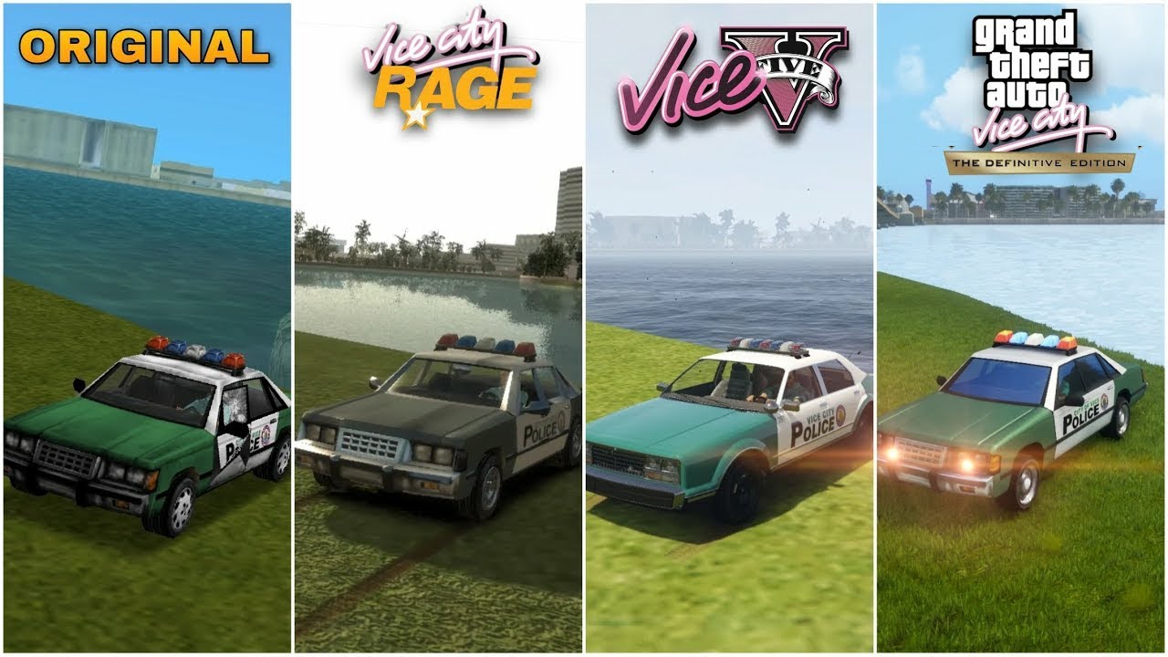 PLAYING ALL VERSIONS OF GTA VICE CITY - YouTube