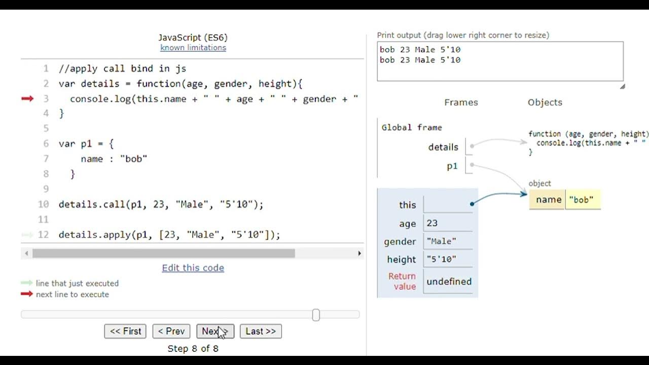 Call Apply Bind Method In Javascript Most Important Interview Question Youtube