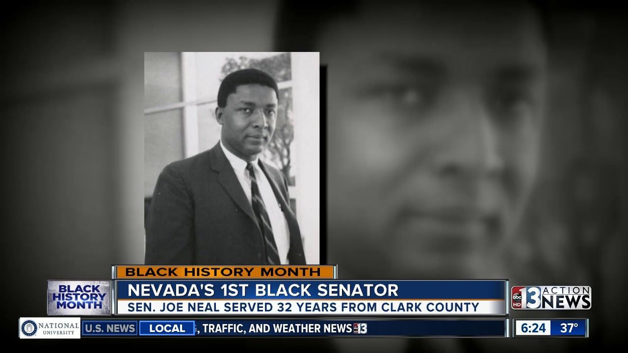 Nevada's first black senator - YouTube