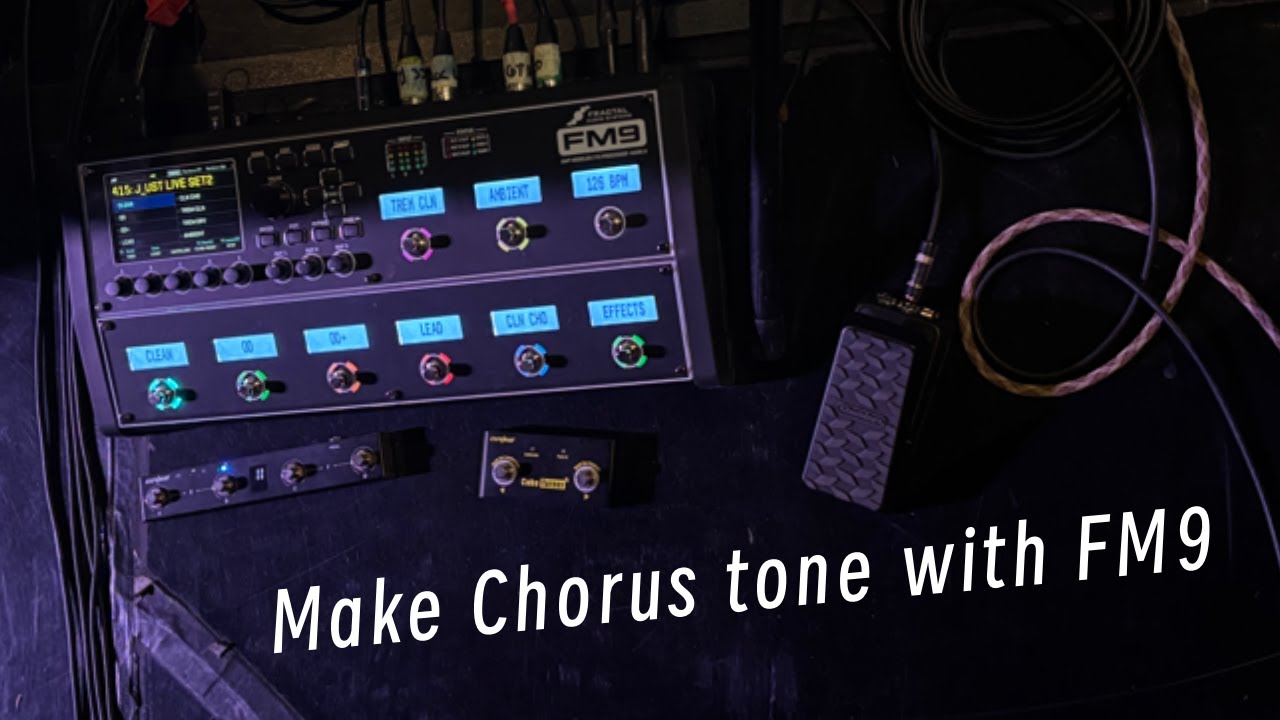 I made a chorus tone with FM9 프렉탈 코러스톤 - YouTube