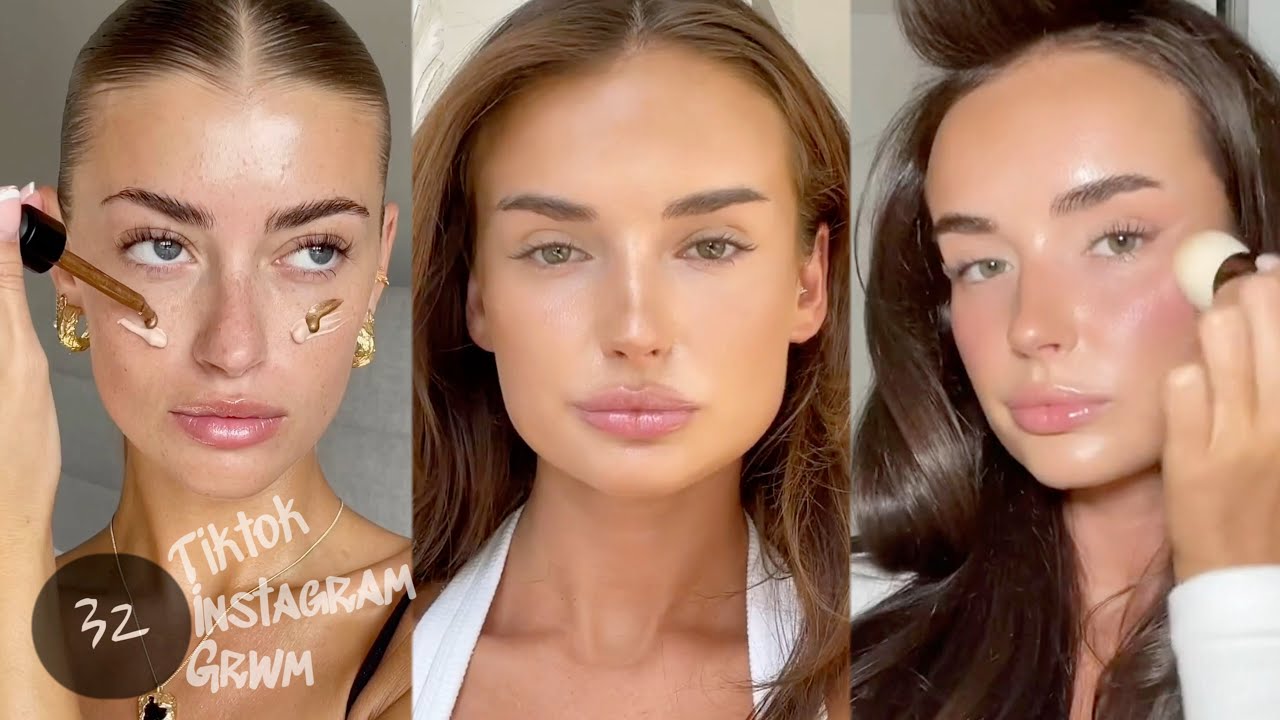 How to makeup 2023 💄 Tiktok makeup compilation 💋 GRWM & viral makeup ...