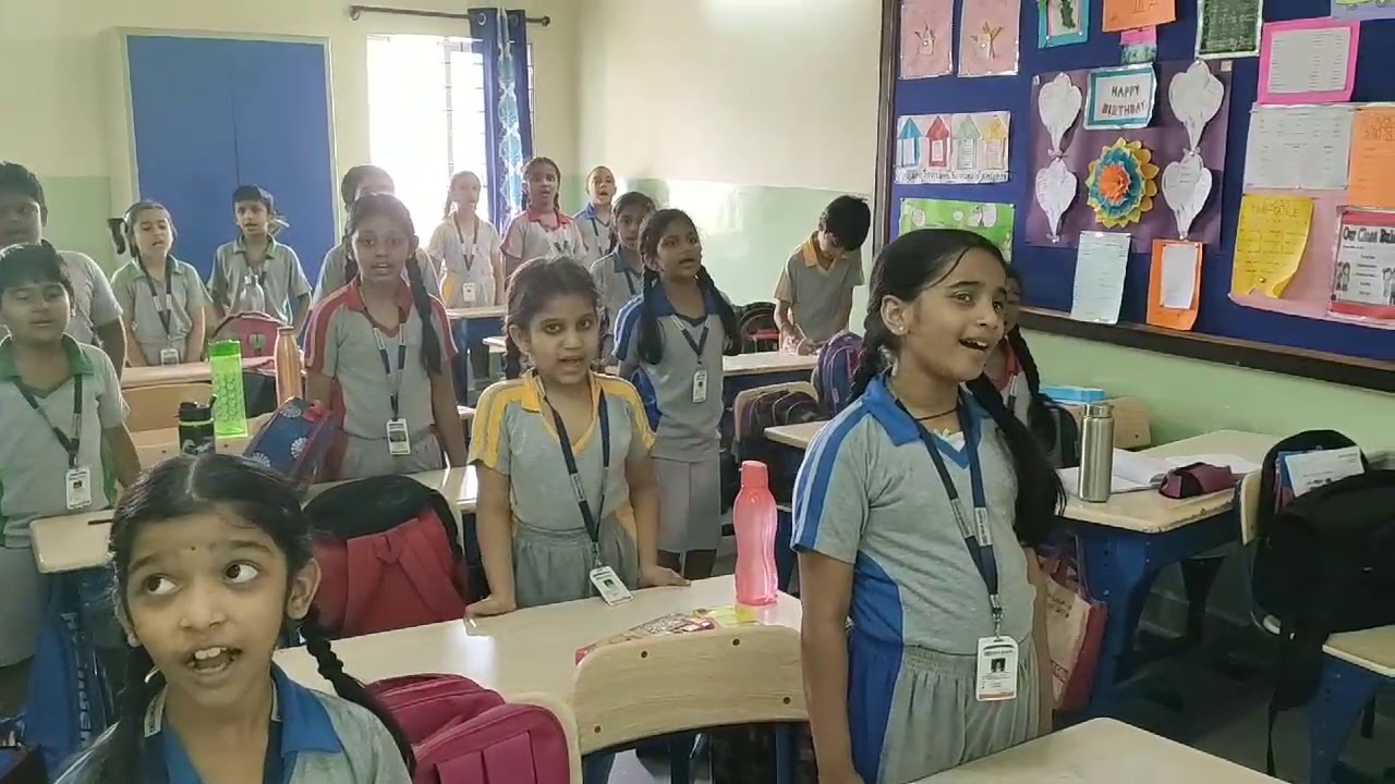 Aakash Ganga I Gujarathi I Song By Our DSE Manikonda Grade 3 Students ...