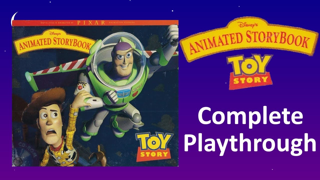 Disney's Animated Storybook: Toy Story - Full Playthrough - YouTube