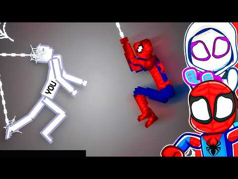 Spiderman vs YOU in PEOPLE PLAYGROUND?!