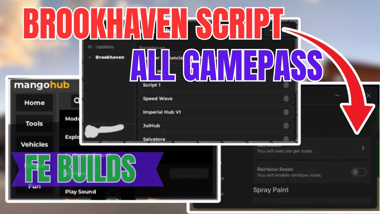 🎮[2025 ULTIMATE] Brookhaven RP Script: Fling GUI, Unlock Principal ...