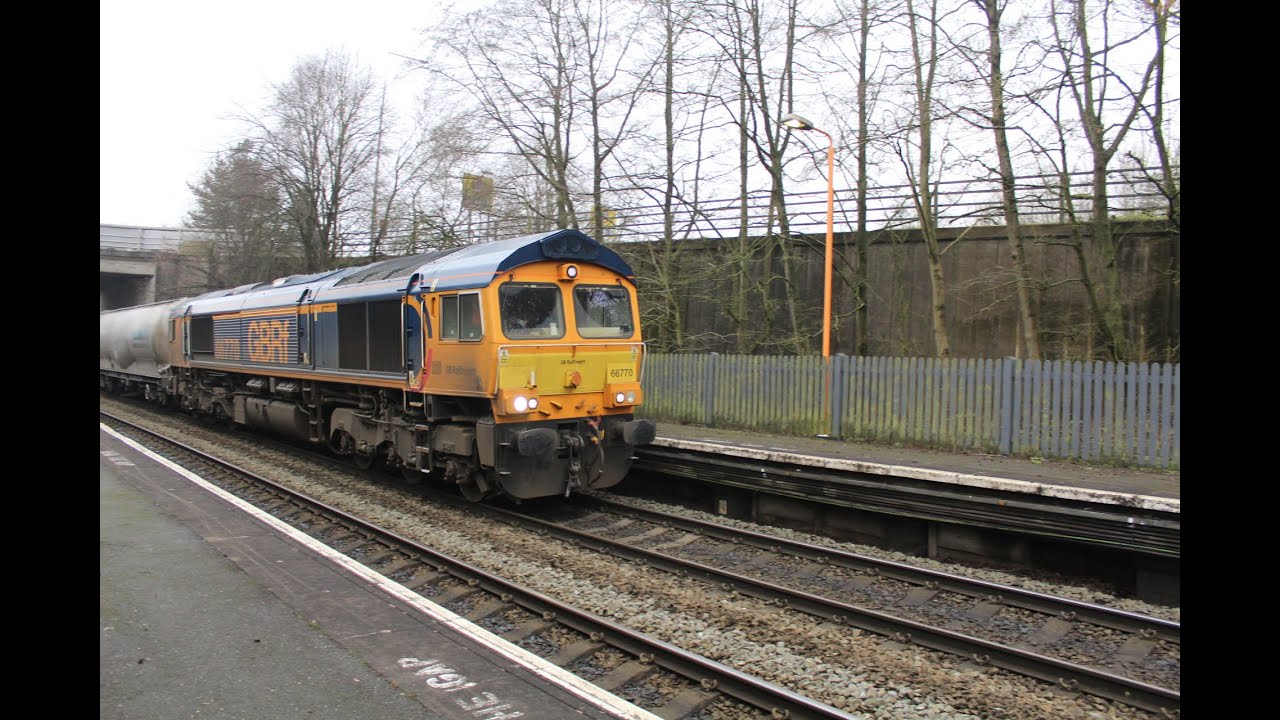 GBRF Class 66770 working 6M05 - YouTube