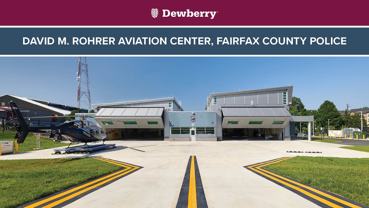David M. Rohrer Aviation Center, Fairfax County Police - YouTube