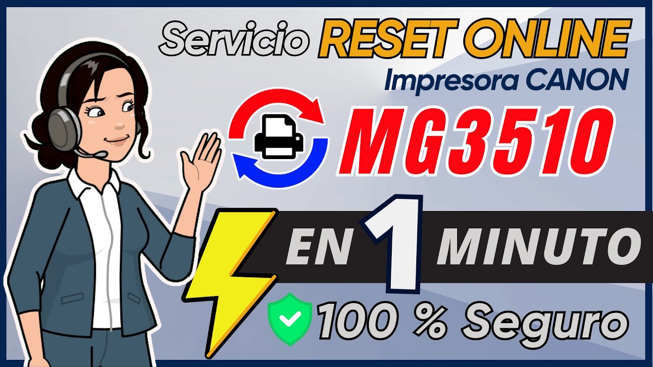 Error 5B02 CANON MG3510? 🔒 Servicio ONLINE Seguro y Rápido 🚀 - YouTube