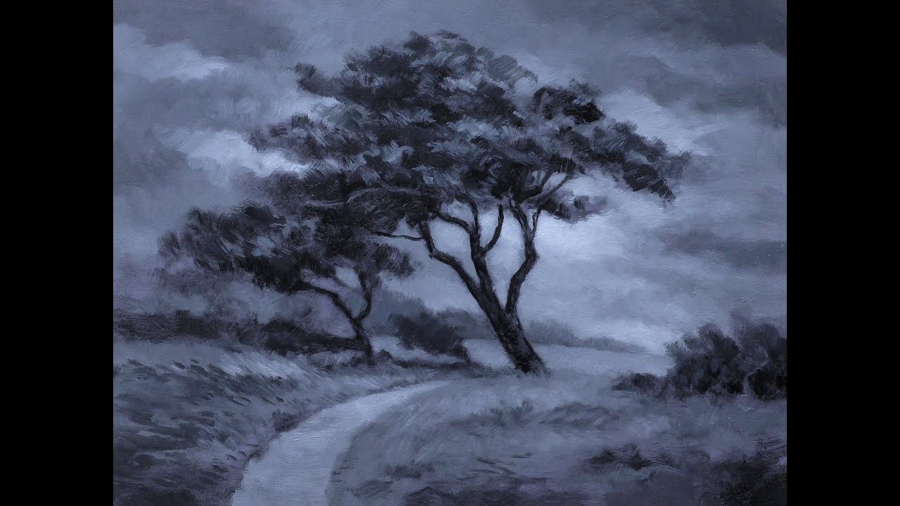 Monochromatic Tree & Path Painting Demonstration! - YouTube