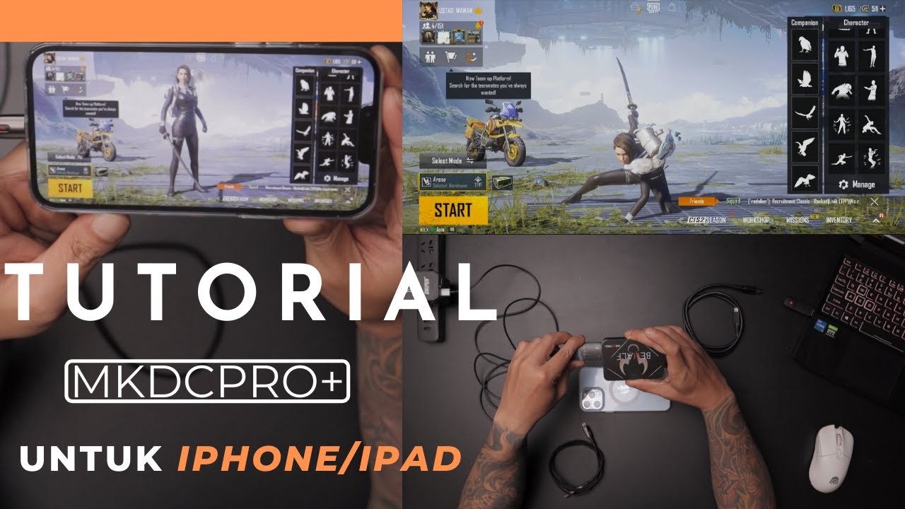 TUTORIAL PEMASANGAN GAME CAPTURE BEHALF MKDCPRO+ KE IPHONE/IPAD UNTUK ...