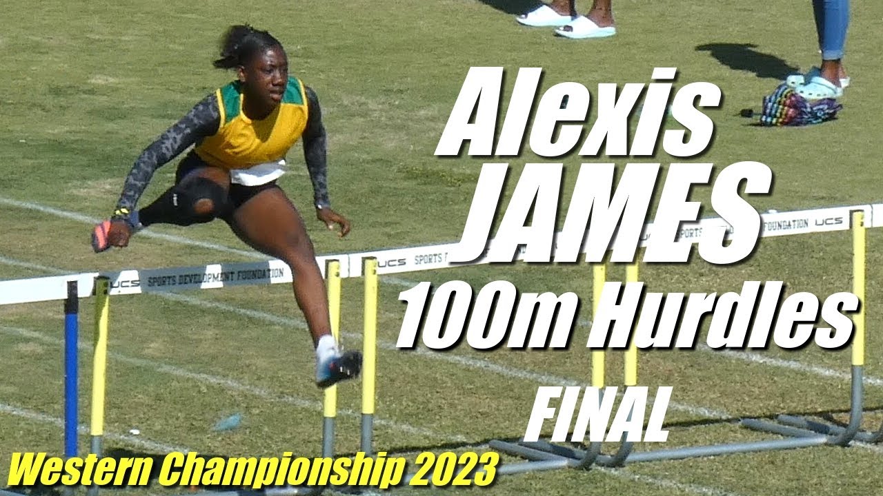 Alexis James in 100m HURDLES Cruise Mode | Petersfield High | Western ...