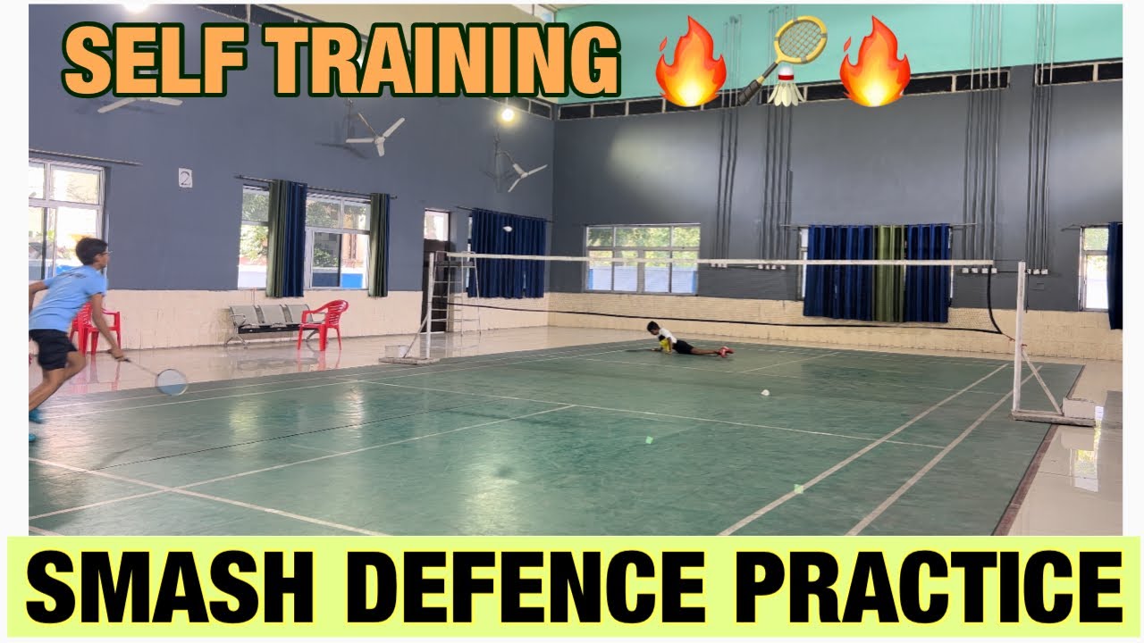 SMASH AND DEFENCE PRACTICE || BADMINTON PRACTICE #badminton # ...