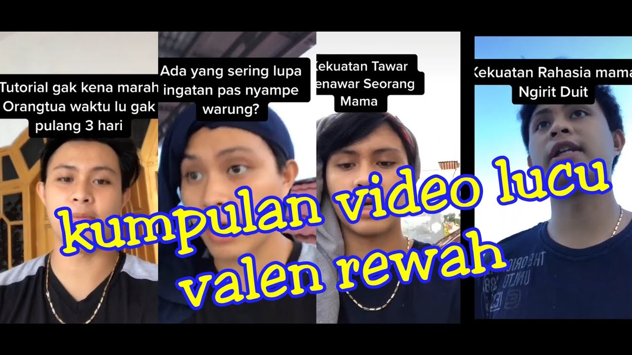 KUMPULAN VIDEO LUCU VALEN REWAH YANG RUMAHNYA VIRAL SAMPAI MASUK TV ...